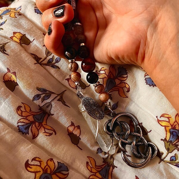 Hypnos Devotional Prayer Beads – Greek God Altar Tool – Pagan ...
