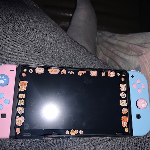 Custom Pastel Baby Pink and Blue Nintendo Switch Joy-con Joycon ...