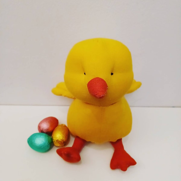 Easter Chicken Duck Chick Soft Toy Doll Sewing PDF and Video Tutorial ...
