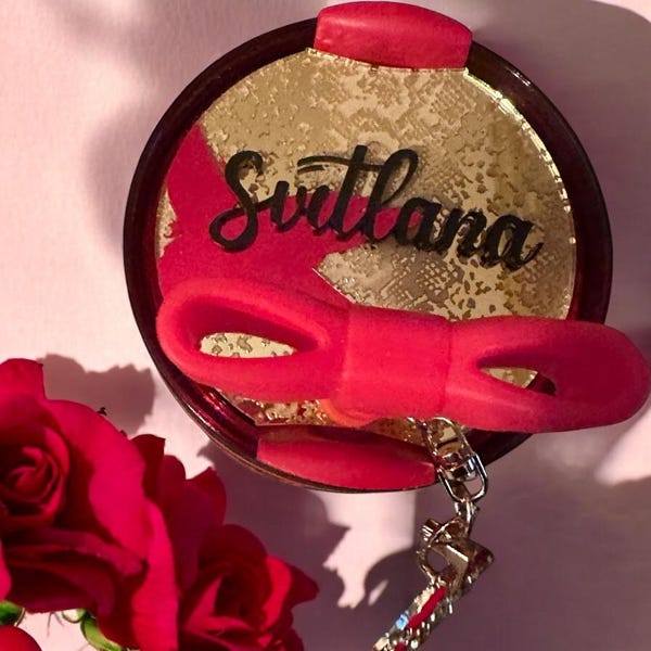 Mini Stanley Cup Keychain, Stash Container, Tumbler Chapstick Keyring ...