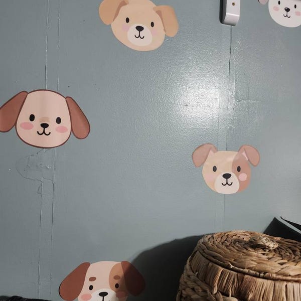 Minimal Line Art Flower Corner Wall Decals – Modern Floral Accent Wall ...