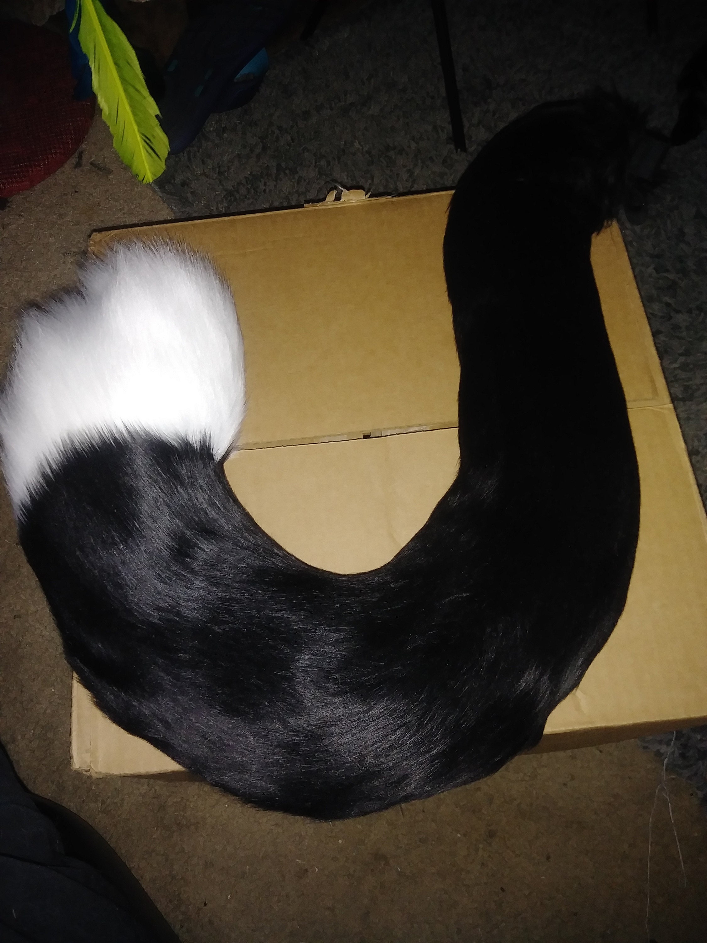 CUSTOM: Cat/Feline Fursuit tail -With Curve-