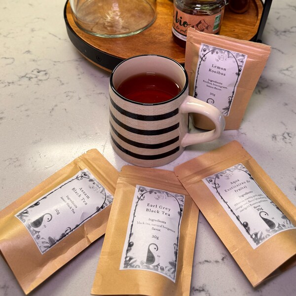 Customizable Loose Tea Gift Set | Black Tea Variety Pack | Gourmet Tea ...