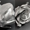 Forged Gift Metal Rose Steel Rose Forged Rose Persolizeted - Etsy
