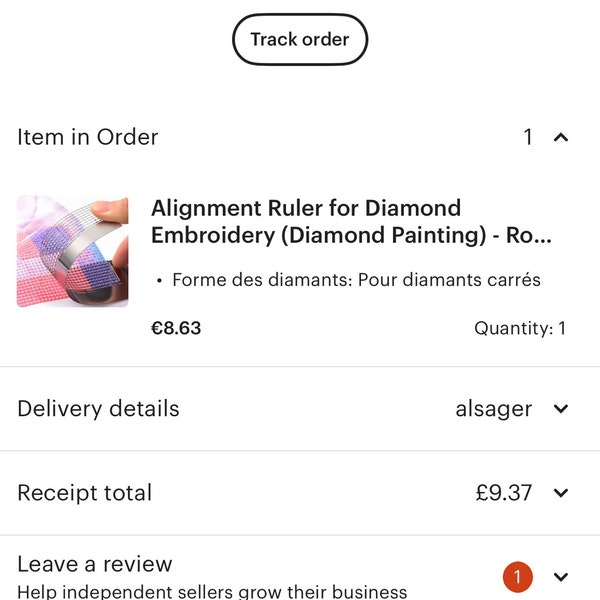 Alignment Ruler for Diamond Painting - Round or Square Drills ...