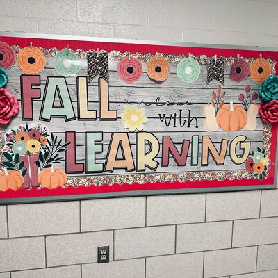 Math Bulletin Board or Math Classroom Door Decor Kit, Easy and Modern ...