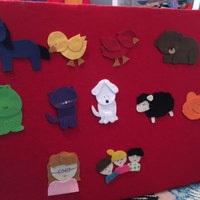 Five Little Birds Felt Story Flannel Board Stories Felt Birds Spring ...