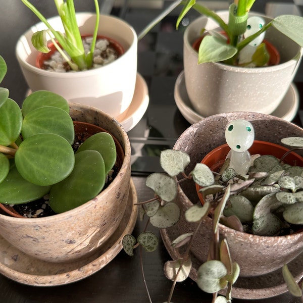 Modern Mini Planter | Miniature Plant Pot | Indoor Succulent Planter ...