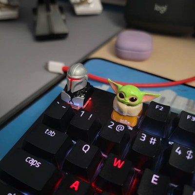 Halloween Pumpkin Backlit LED Keycaps Handmade Resin Custom - Etsy