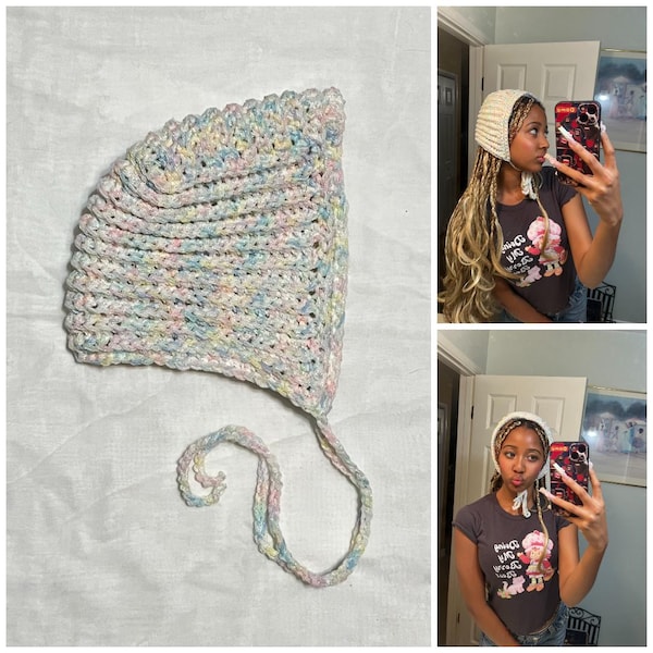 Be My Baby Bonnet Crochet Pattern | Adult Bonnet Beginner Friendly ...