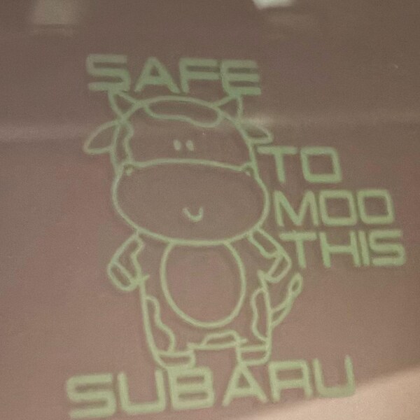 Subamoo Decals, Water Bottle Decal, Decal Sticker, ALL Weatherproof ...