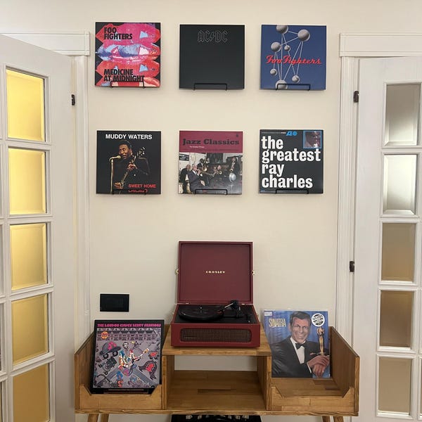 Record Player Stand, Vinyl Console, Vinyl End Table, Record Cabinet - Etsy