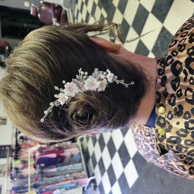 Short Wedding Veil, Bachelorette Party Veil, Mini Veil, Shoulder Length ...