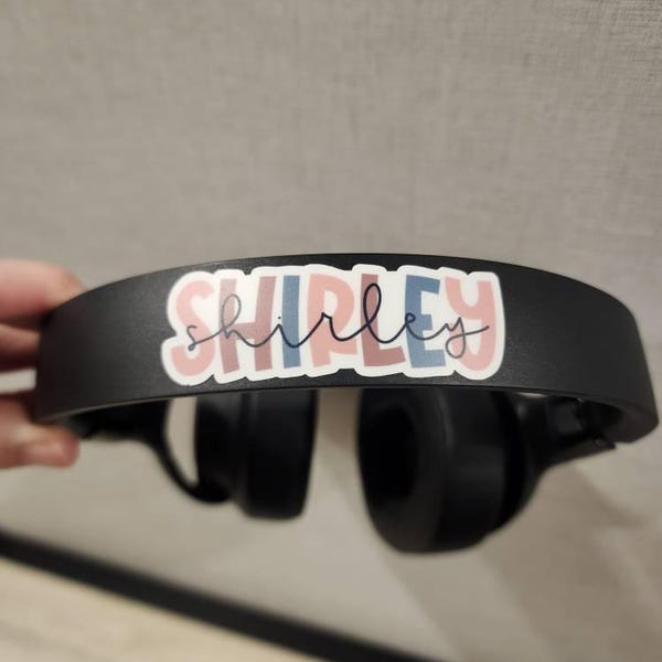 Custom Colorful Name Sticker | Personalized Name Sticker | Personalized ...
