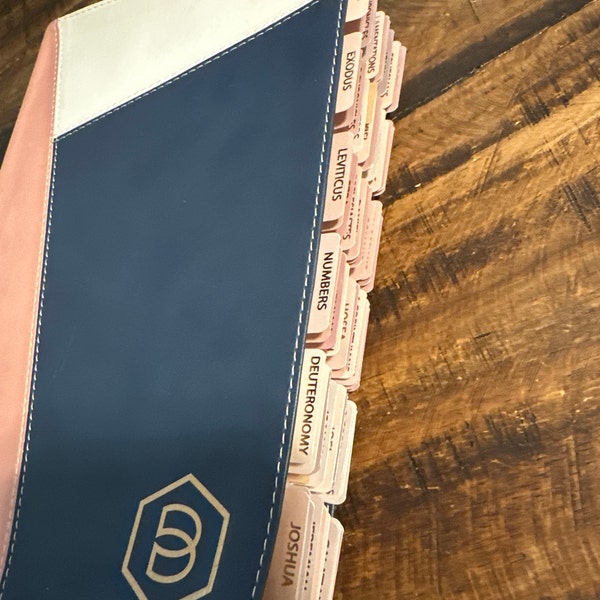 Elevated - Rose Gold Foil Bible Tabs - Bible Journaling - Bible ...