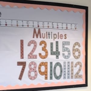 Bunting and Display Banners Daisy Gingham Neutrals Classroom - Etsy