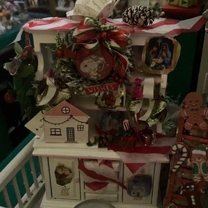 Mini 1:12 Halloween Ghost Pumpkin Tree 5 1/2dollhouse Halloween Tree ...