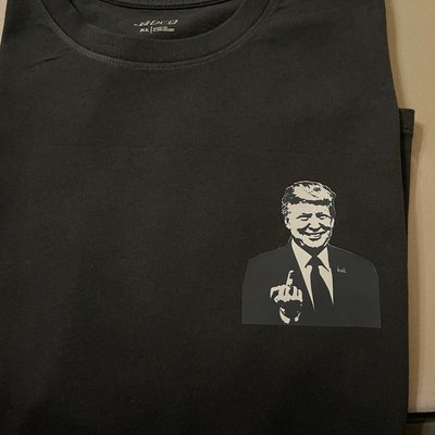 Donald Trump Giving the Middle Finger / SVG File Clipart Vector for ...