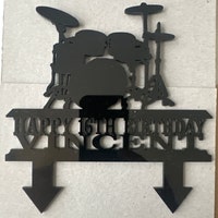 Personalised Acrylic American Police Law Enforcement Cake Topper ...