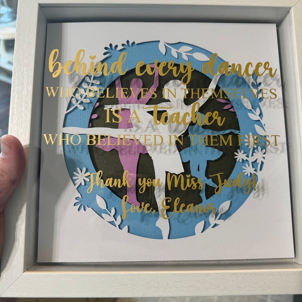 3D Baby Custom Name Shadow Box SVG, New Born Rainbow Svg, Multilayer ...