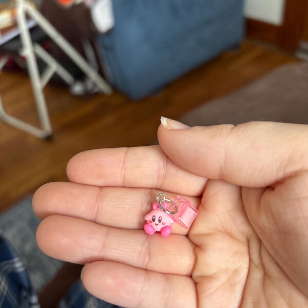 Yumo Gummy Bear Handmade Cell Phone Strap Chain | Pink & Green Glow in ...