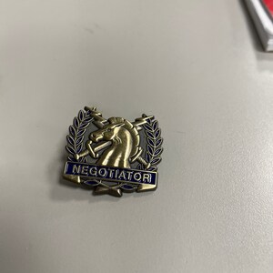 Negotiator Pin Antique Gold - Etsy