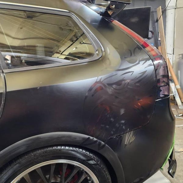 Samurai Car Wrap, Japanese Vehicle Shine, Cast Vinyl Wrap, Universal ...