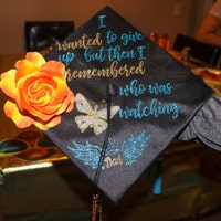 Printable Grad Cap Topper DIY Graduation Cap Topper on to - Etsy Canada