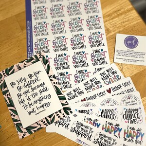 Free Gift Sticker© Freebie Sticker Free Prize Sticker | Etsy