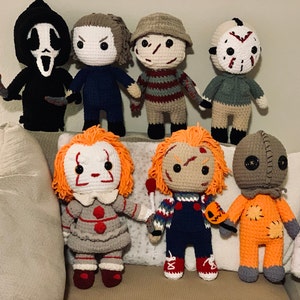 Cuddly Slasher Doll/handmade Slasher Plushie, Plush Stuffed Slasher ...