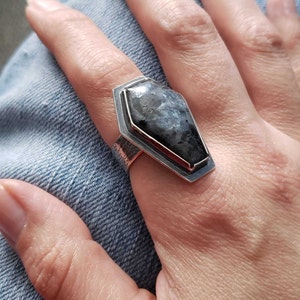 Gravestone Ring Made With Actual Repurposed Grave Stone - Etsy