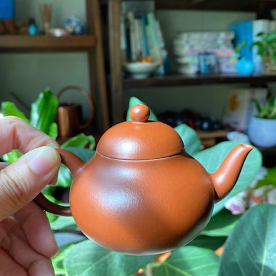 110cc Chinese Yixing Handmade Zisha Duan Clay Teapot ming Ya Si Fang ...