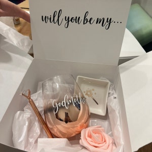 Godmother Proposal Box Idea Fairy Godmother Tumbler Will You | Etsy