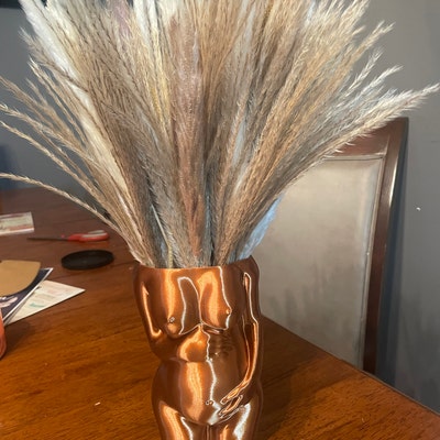 Unique Male Body Vase, Male Torso Vase, Pampass Grass Vase, Gay Art ...