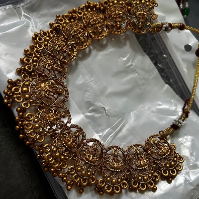 Indian Women Necklace Set / Mangle Sutra / Gold Plated Jewellery ...