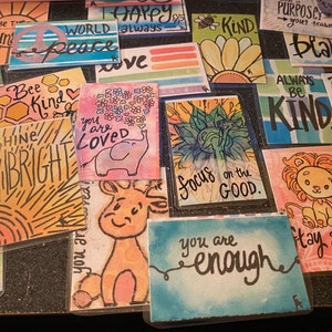 Bulk Order Pack of 50 or 100 Kindness Cards Spread Love, Kindness, and ...