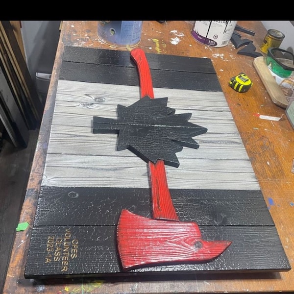 Wood British Flag Burnt Cedar Union Jack UK Flag With Optional Canadian ...
