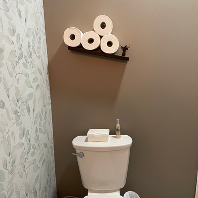 Toilet Paper Storage Merlin the Wizard Shelf for Toilet Paper Rolls ...