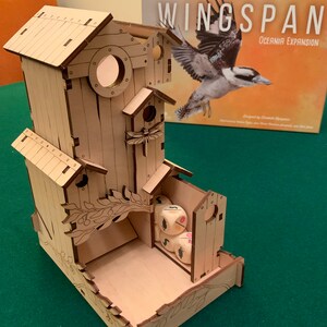 Dice Tower Bird Song for Wingspan Board Game Anniversary - Etsy