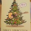 Funny Bruce Springsteen Cartoon Pun Christmas or Birthday Card A6 - Etsy UK