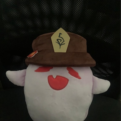 Boo Tao Plush Fan-made Genshin Impact hat Now Removable - Etsy