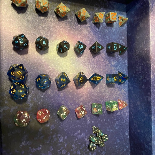 Bonus Action Dice Calendar - 4th Edition Dice Advent Calendar - Etsy