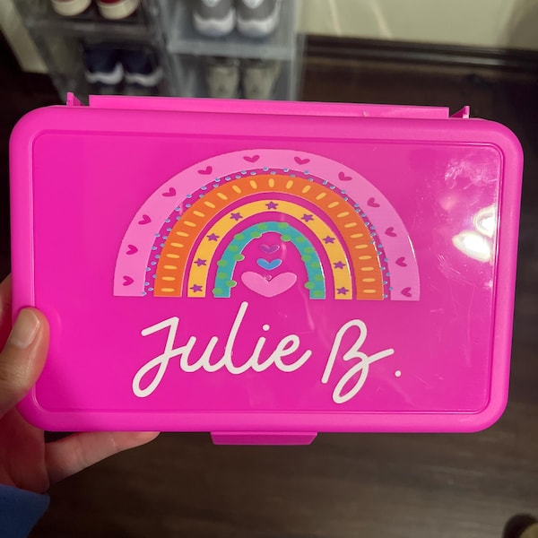 Personalized Plastic Pencil Case: Back to School Supplies - Etsy