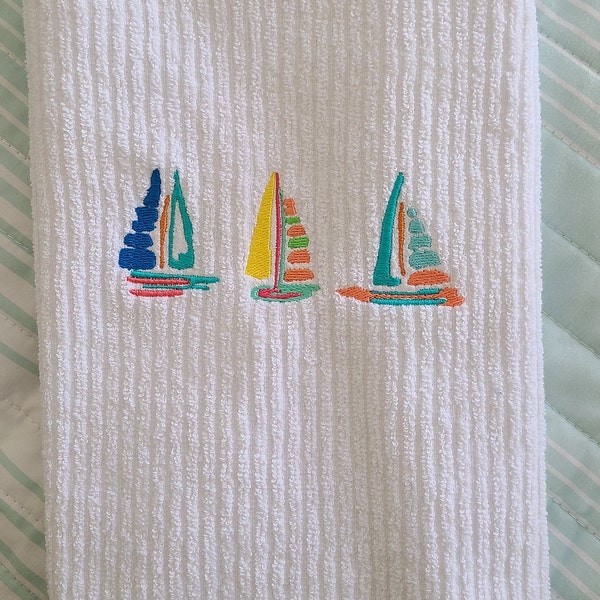 TBBC Inspired Buoy Design - Heavy Fill Stitch - Machine Embroidery ...