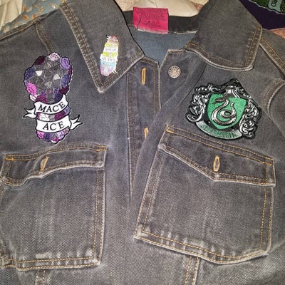 Mace Ace Embroidered Patch - Etsy