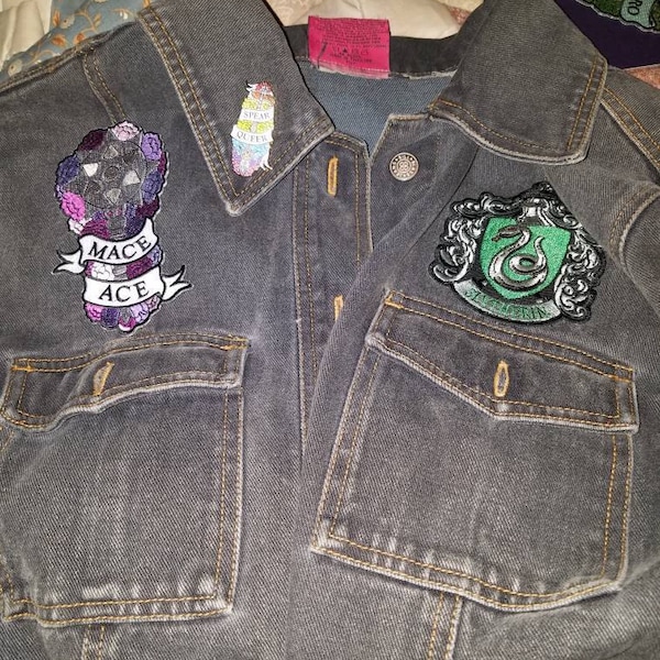 Mace Ace Embroidered Patch - Etsy