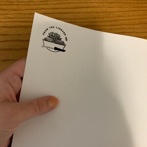 Custom Teacher Classroom Stamp Please Sign and Return Home | Etsy