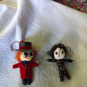 Jason Hockey Mask Horror Cult Icon Voodoo Handmade Voodoo String Doll ...