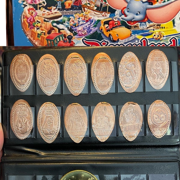 Huge Elongated / Pressed Penny Book Holds 144 Coins - Etsy