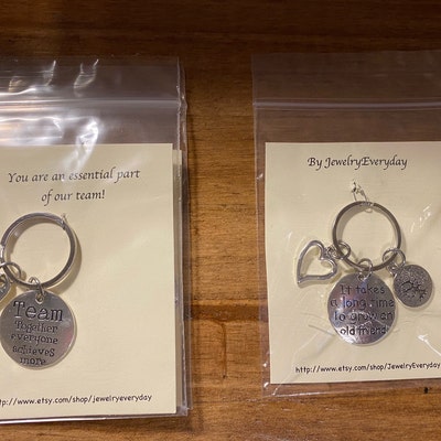 Team Gift Keychain, Employee Appreciation Gift, Employee Gift, Coworker ...